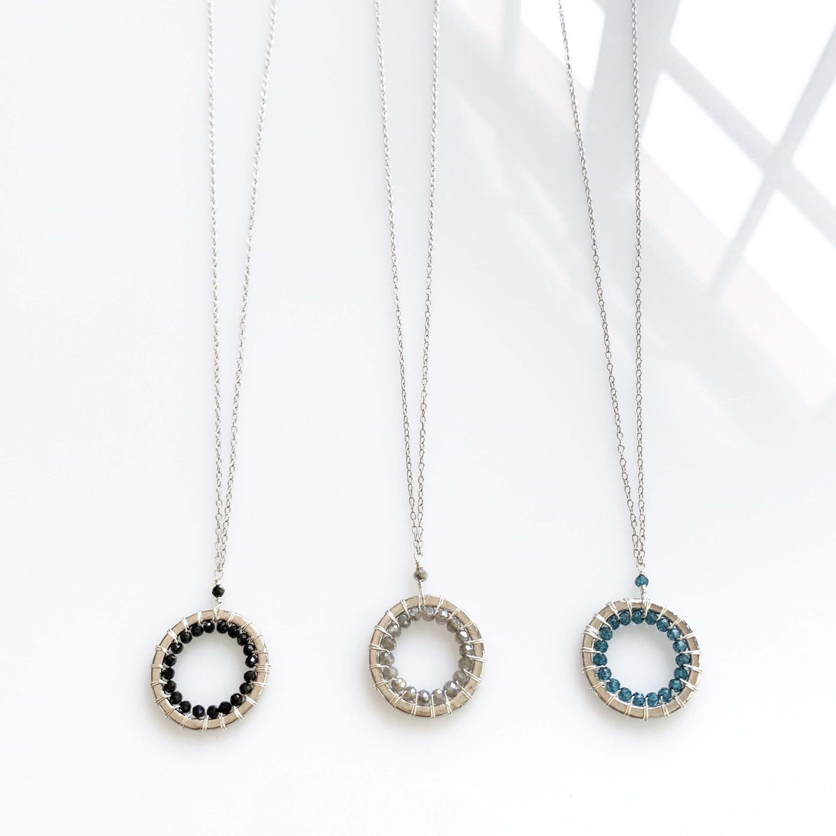 Halo Mini Silver Pendants – Breezyswimwear